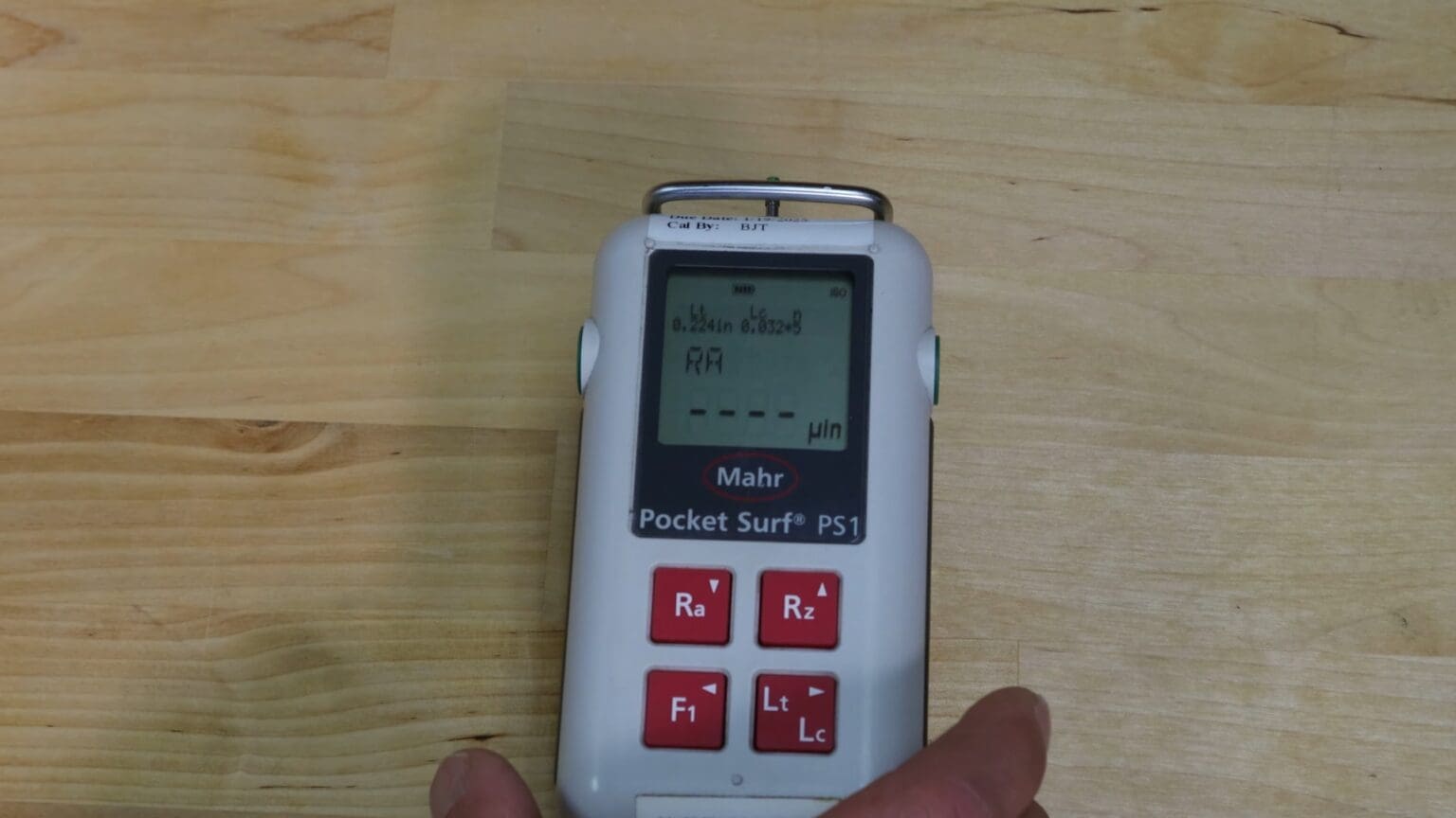 Mahr Pocket Surf PS1: Portable Surface Roughness Guide