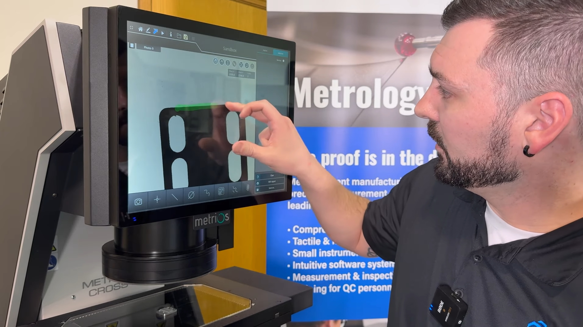 Metrios Optical Measurement Systems for Shop Floor Accuracy